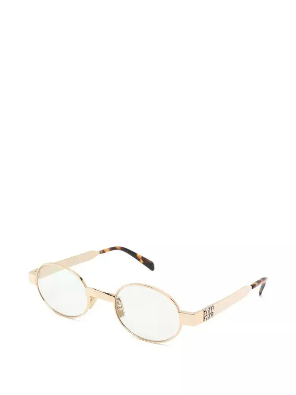 Miu Miu Oval-frame Glasses