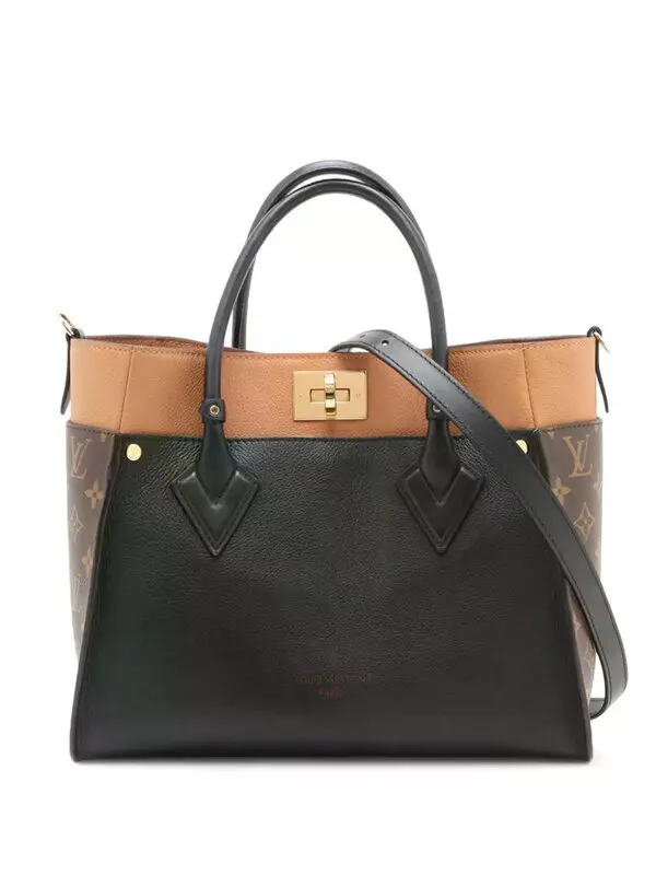 LOUIS VUITTON 2021-2026 Monogram On My Side Mm Satchel