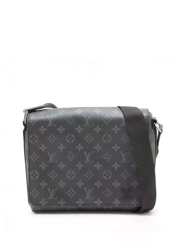 LOUIS VUITTON 2020 Monogram Eclipse District Pm Crossbody Bag