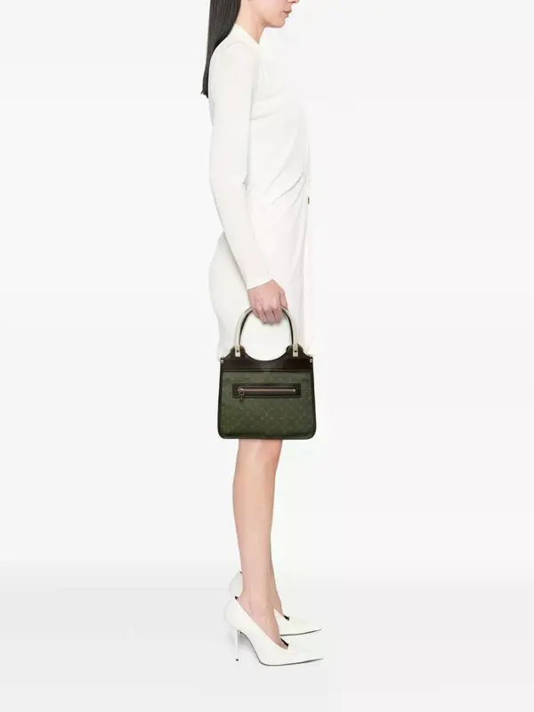 LOUIS VUITTON 2004 Monogram Mini Lin Kathleen Handbag - Green