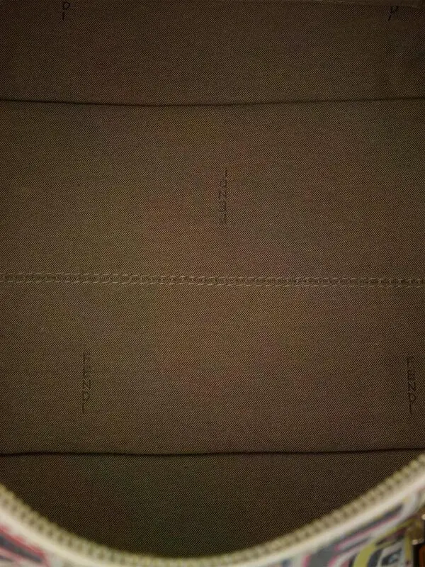 Fendi 2000-2010 Multicolor Zucca Spalmati Forever Boston Bag