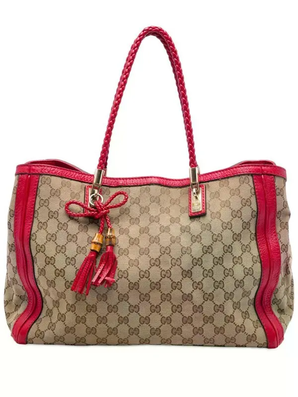 Gucci 2016-2026 Gg Canvas Bella Tote Bag