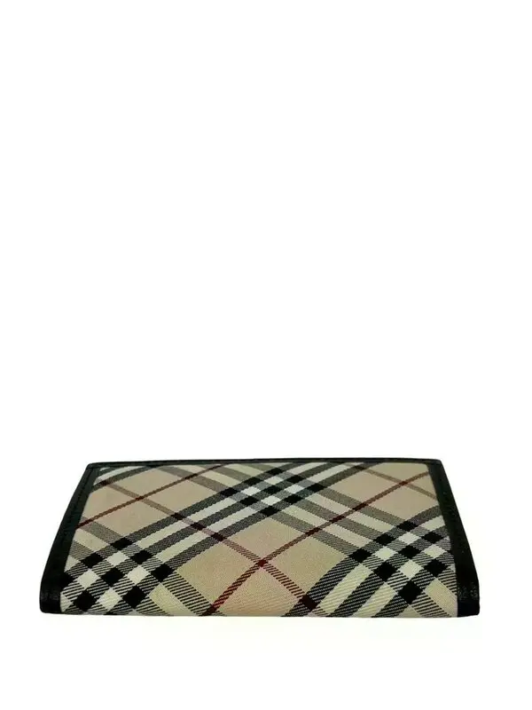 Burberry 2000-2017 Nova Check Canvas Case Card Holder