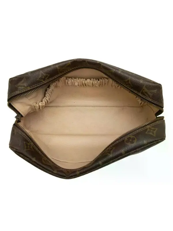 LOUIS VUITTON Monogram Trouss Trousse Toilette 28 Clutch Bag - Brown
