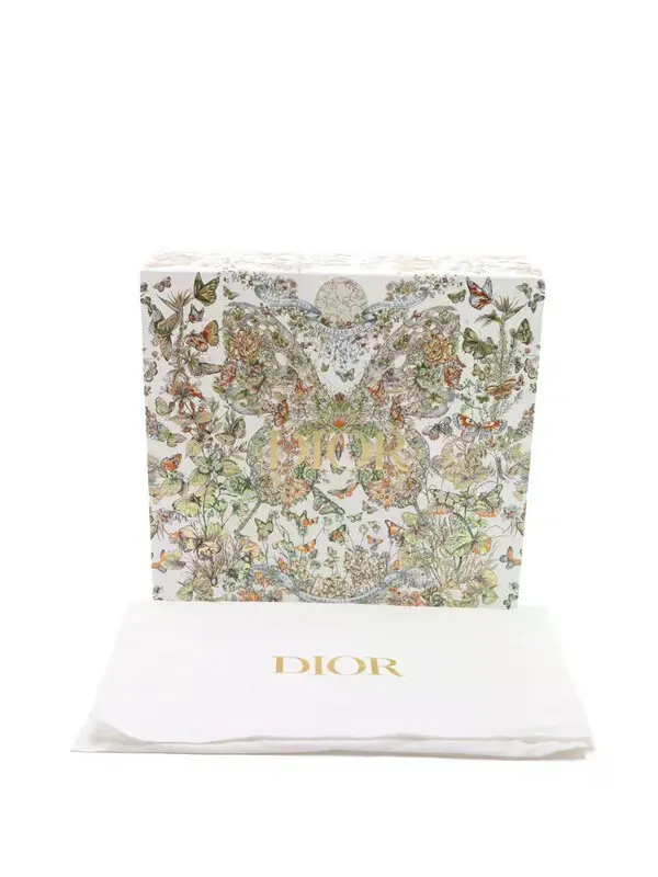 Dior 2000-2026 Oblique Canvas Saddle Clutch Bag