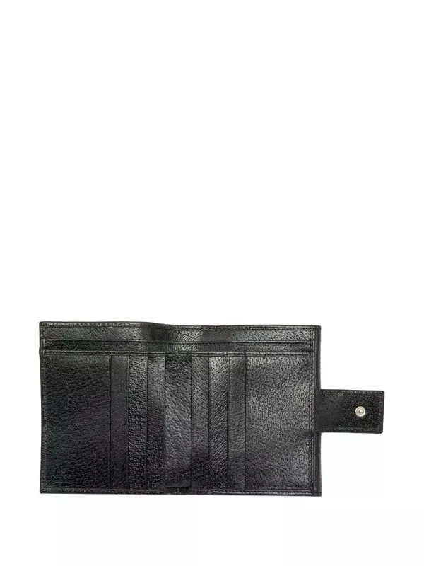 Gucci 2000-2015 Textured Leather Bifold Wallet Small Wallets