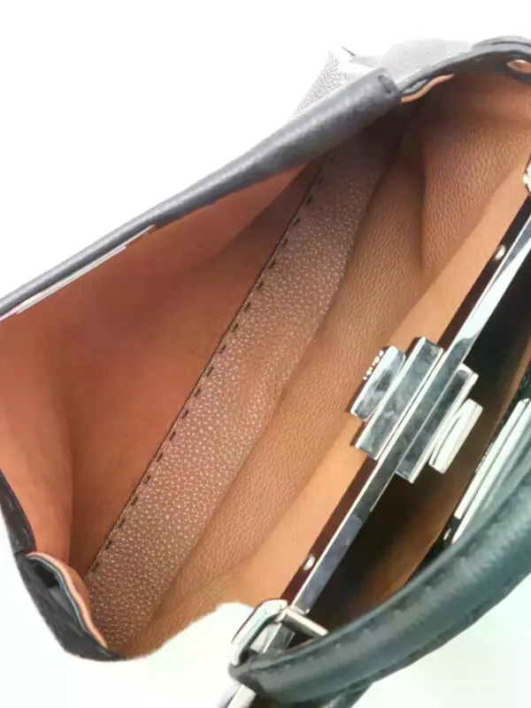 Fendi 2010-2026 Peekaboo Leather Handbag
