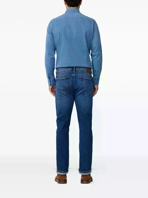 HACKETT LONDON Slim-fit Jeans With Vintage Wash