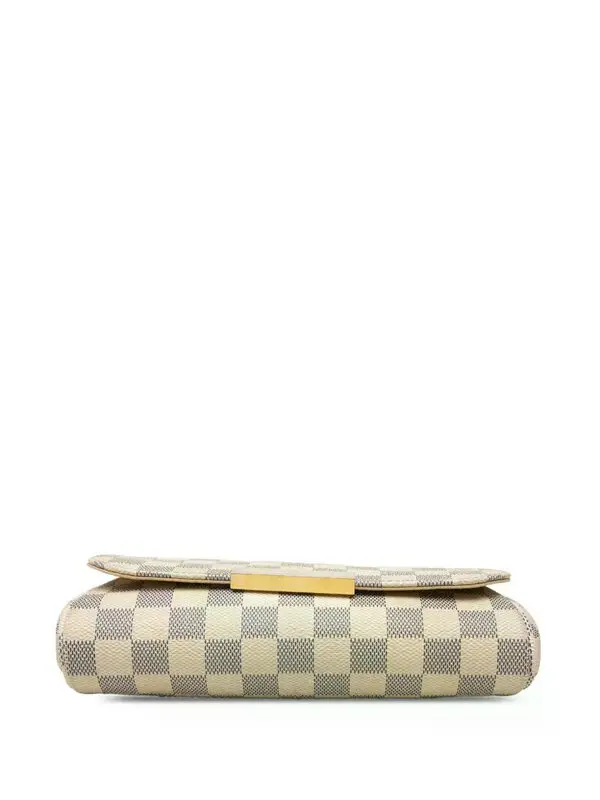 LOUIS VUITTON 2014 Damier Azur Favorite Pm Satchel