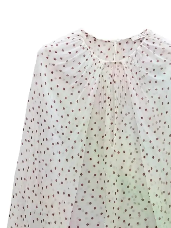 Dorothee Schumacher Dancing Dots Polka-dot Blouse