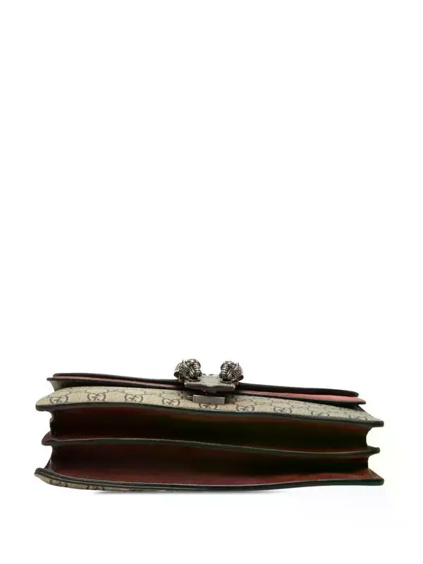 Gucci Gg Supreme Blooms Dionysus Shoulder Bag - Neutrals