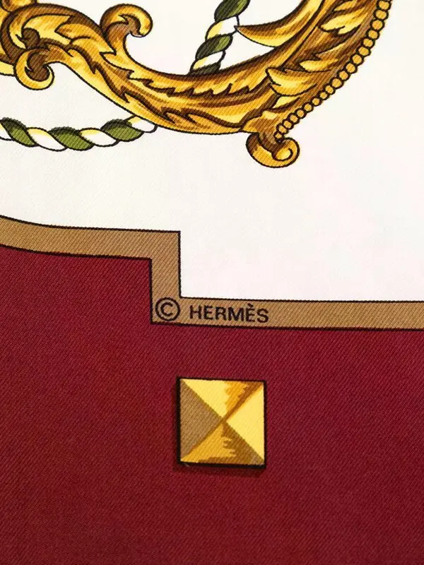 Hermès 2000-2026 Les Cles Silk Scarf 90 Scarves