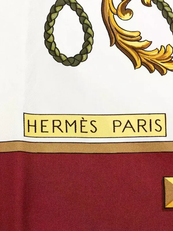 Hermès 2000-2026 Les Cles Silk Scarf 90 Scarves