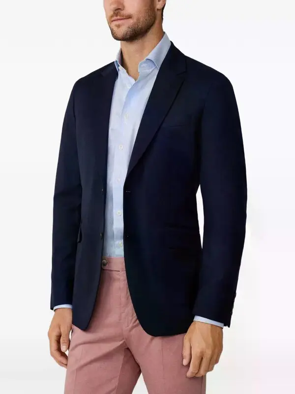 HACKETT LONDON Wool Hopsack Blazer