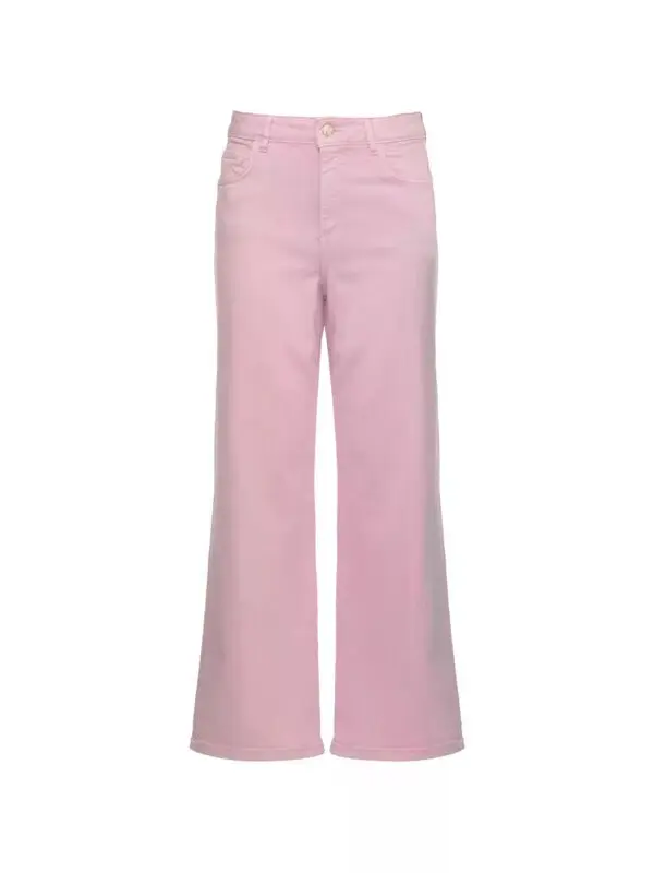 EMME Emmhobby Logo-patch Wide-leg Trousers