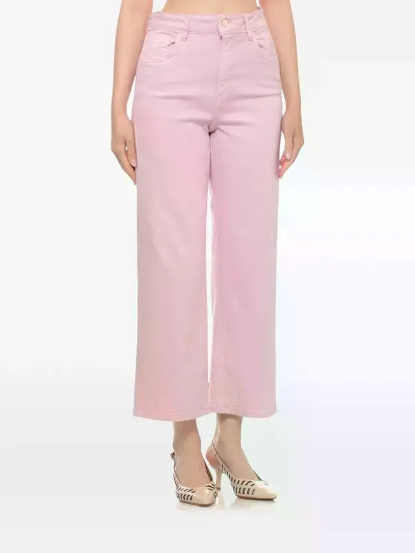 EMME Emmhobby Logo-patch Wide-leg Trousers