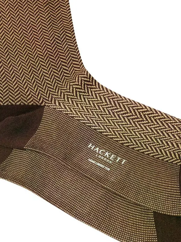 HACKETT LONDON Herringbone Socks