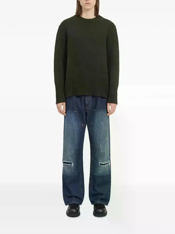 MAISON MARGIELA Wool Crew-neck Sweater