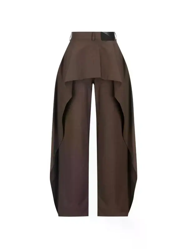 Loewe Draped Panel Wide-leg Trousers
