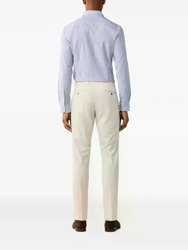 HACKETT LONDON Kensington Ribbed-texture Chinos