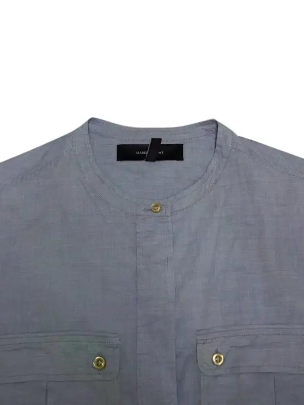 ISABEL MARANT VINTAGE Button-up Long-sleeve Shirt