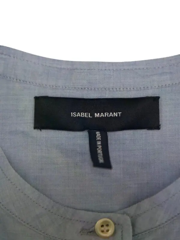 ISABEL MARANT VINTAGE Button-up Long-sleeve Shirt
