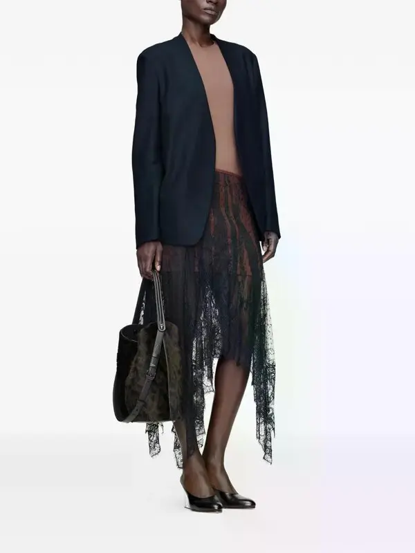 MAISON MARGIELA Open-front Collarless Jacket