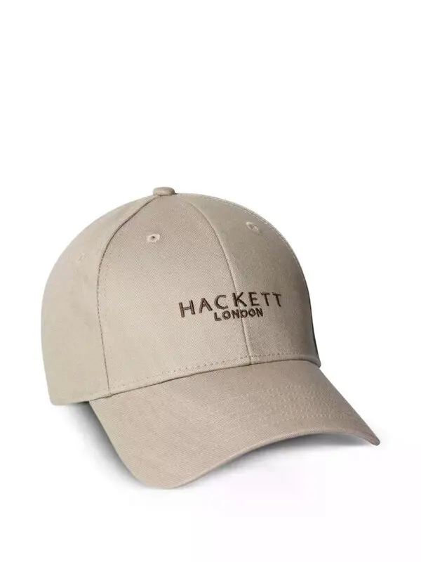 HACKETT LONDON Logo-embroidered Leather Strap Baseball Cap