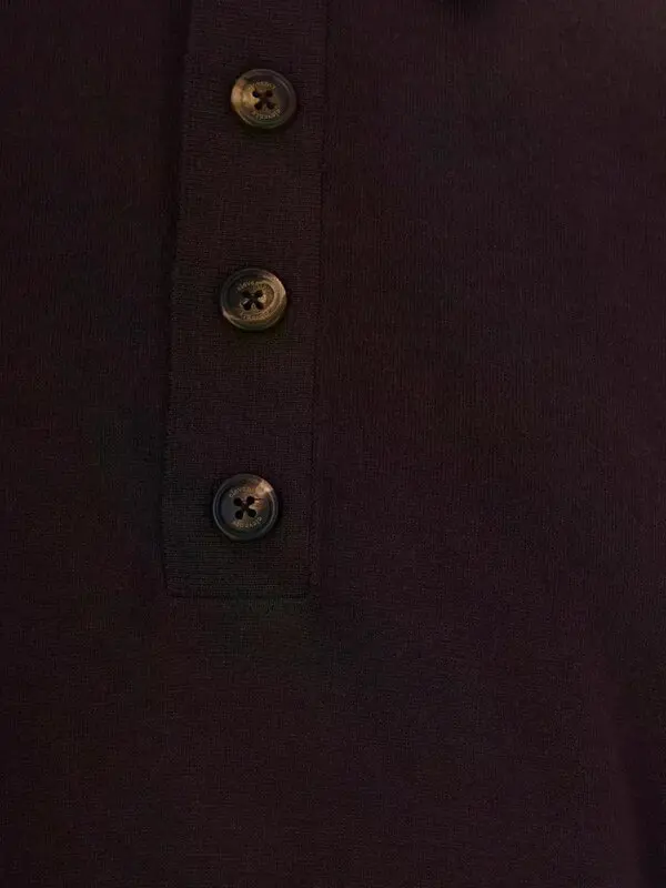 Eleventy Long-sleeve Polo Shirt