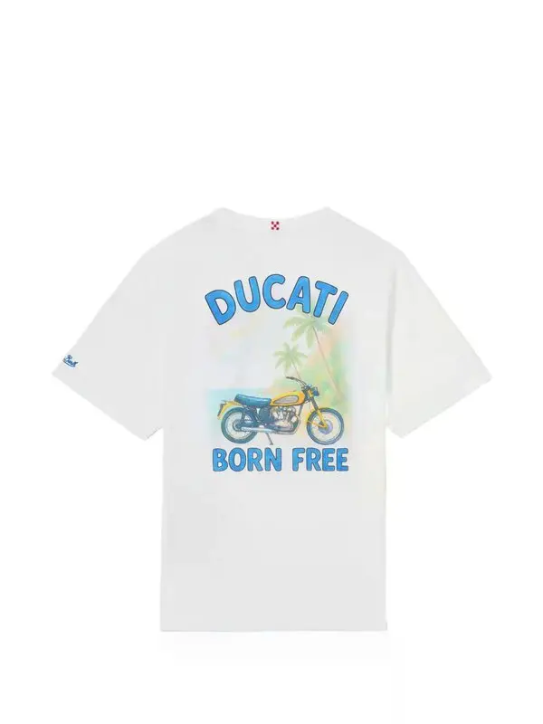 MC2 SAINT BARTH Xducati Portland Graphic-print T-shirt