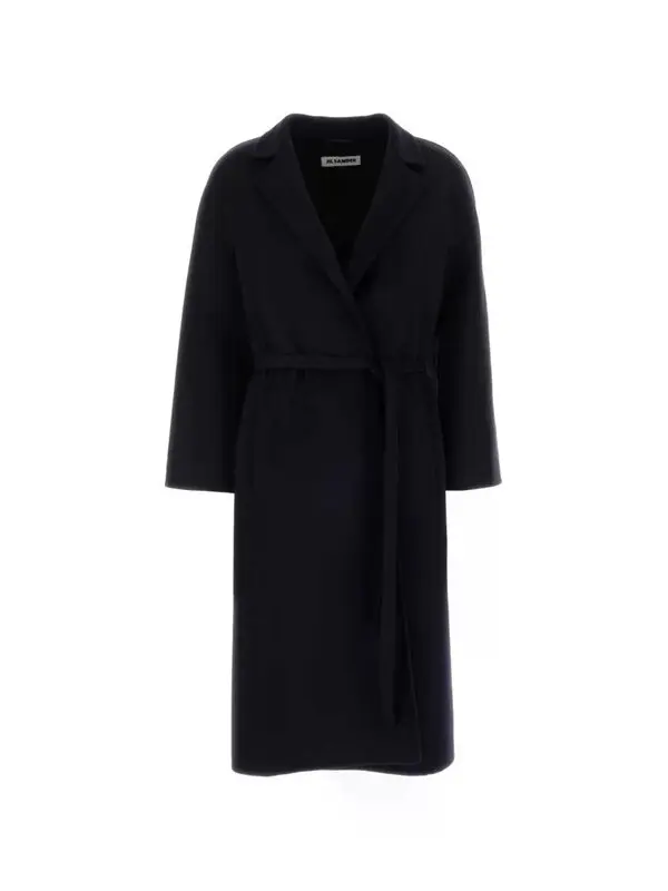 JIL SANDER Belted Wool Coat