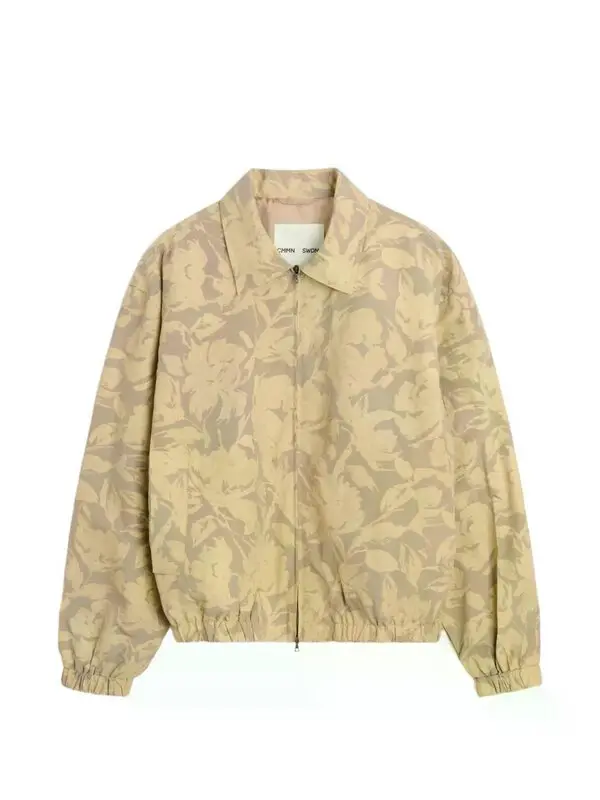 CMMN SWDN Luke Floral Print Blouson Jacket