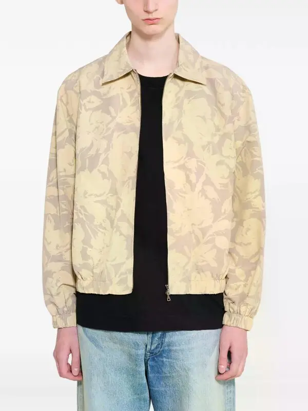 CMMN SWDN Luke Floral Print Blouson Jacket