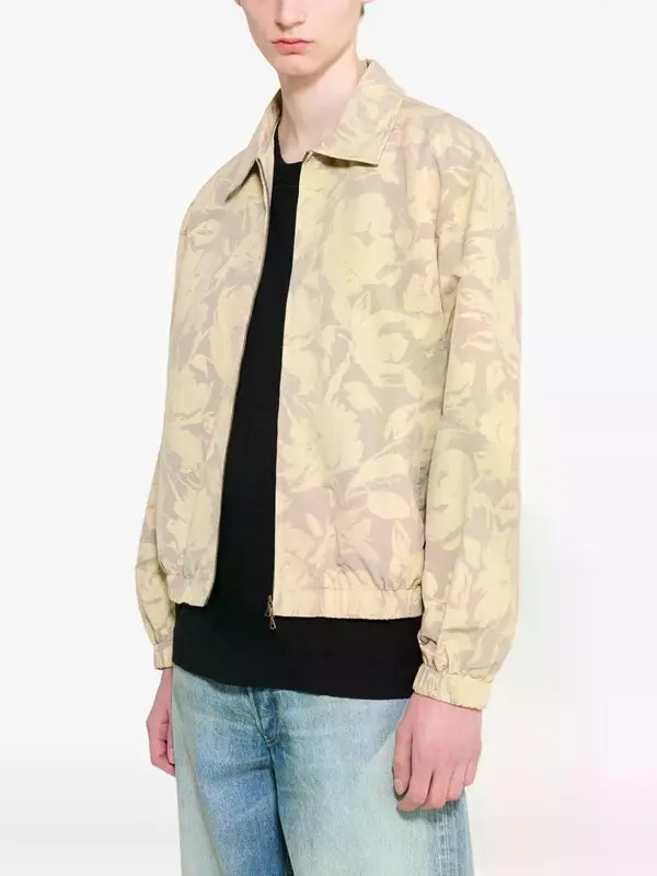 CMMN SWDN Luke Floral Print Blouson Jacket