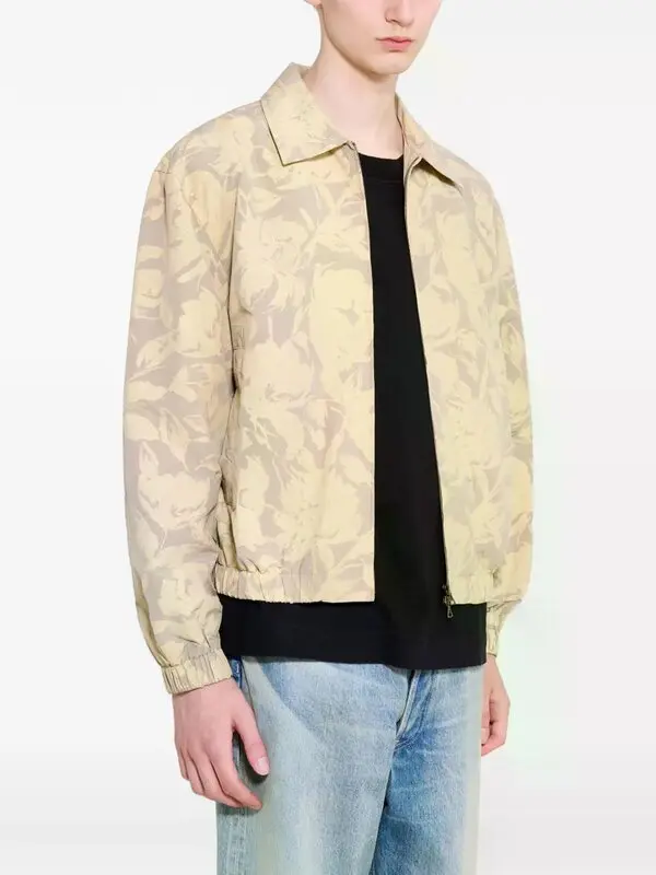 CMMN SWDN Luke Floral Print Blouson Jacket