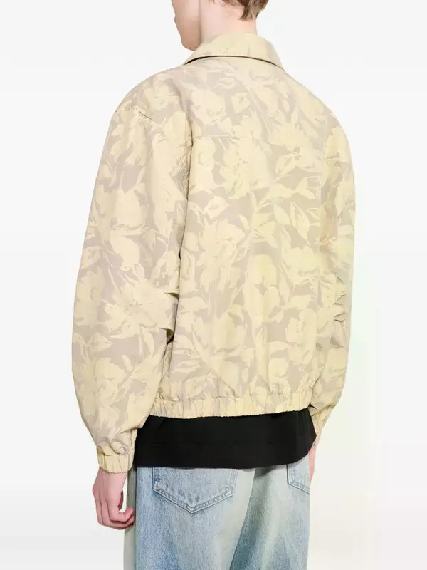 CMMN SWDN Luke Floral Print Blouson Jacket