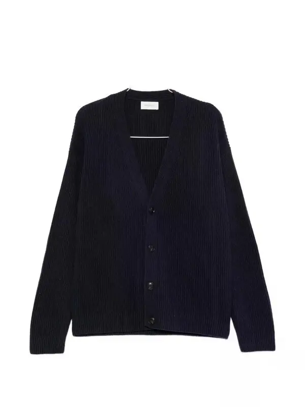 DIANA STUDIO Ribbed-knit V-neck Cardigan