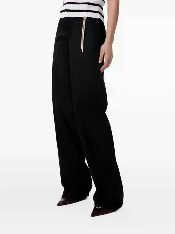 GAELLE PARIS Straight-fit Trousers