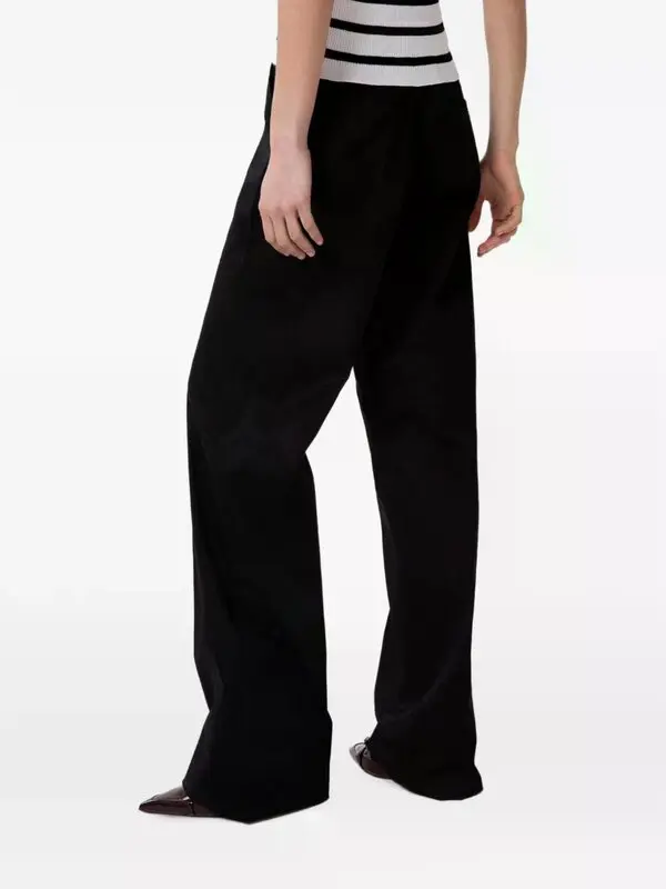 GAELLE PARIS Straight-fit Trousers