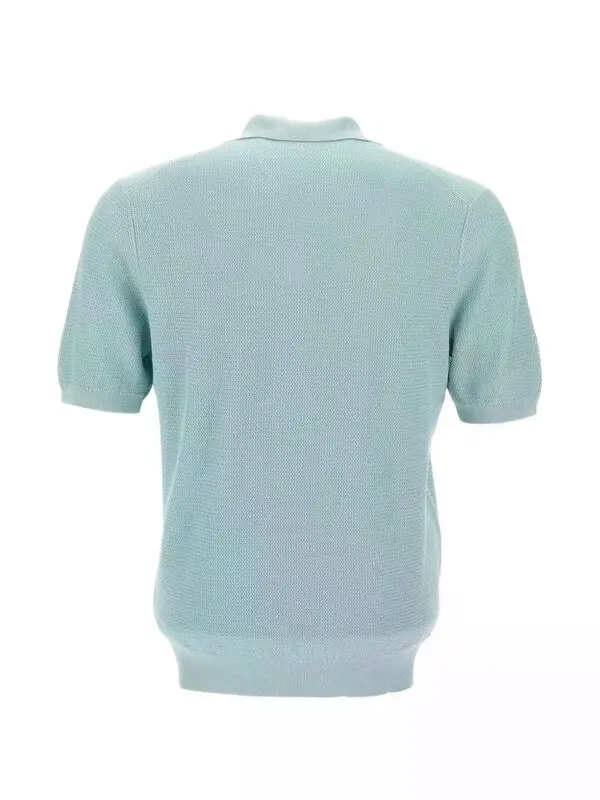 GRAN SASSO Tennis Skipper Tricot Polo Shirt