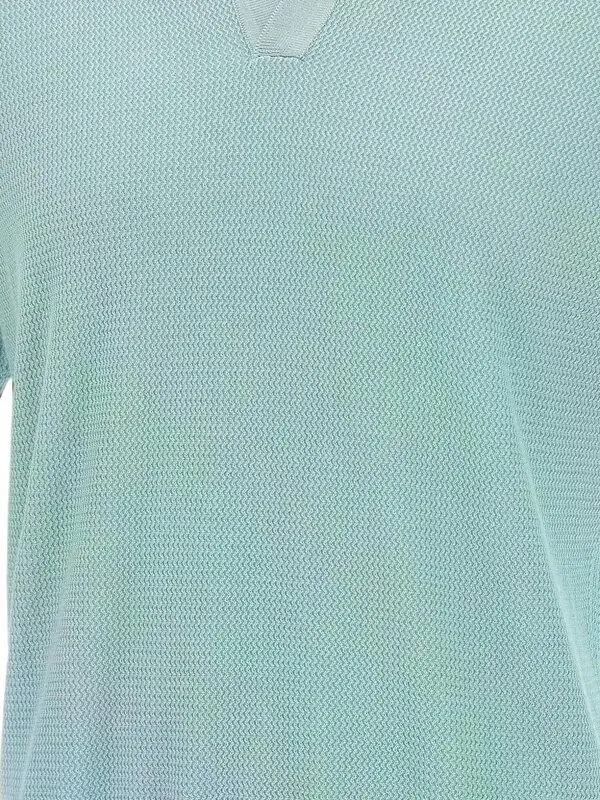 GRAN SASSO Tennis Skipper Tricot Polo Shirt