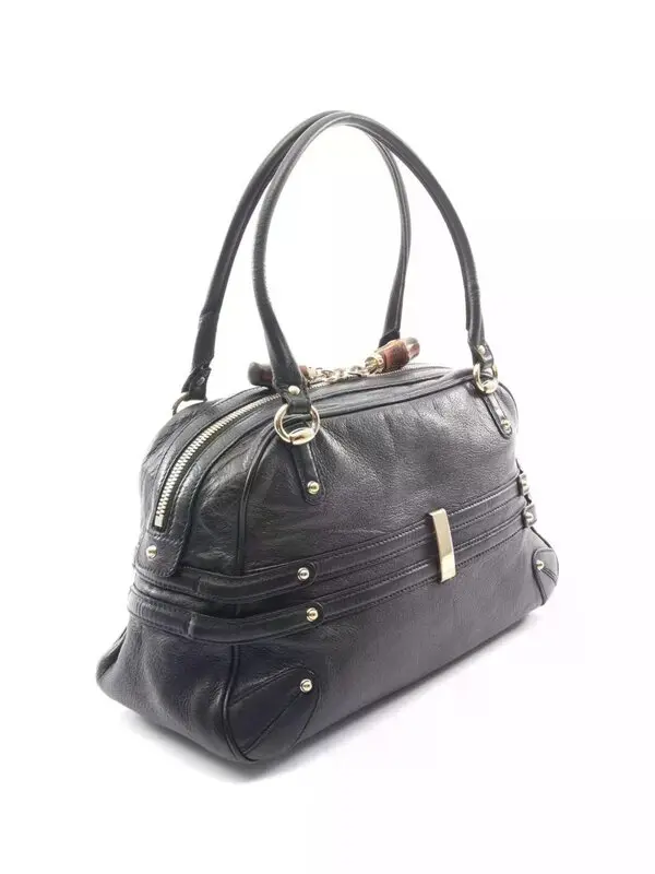 Gucci 2000s Wave Boston Horsebit Tote Bag