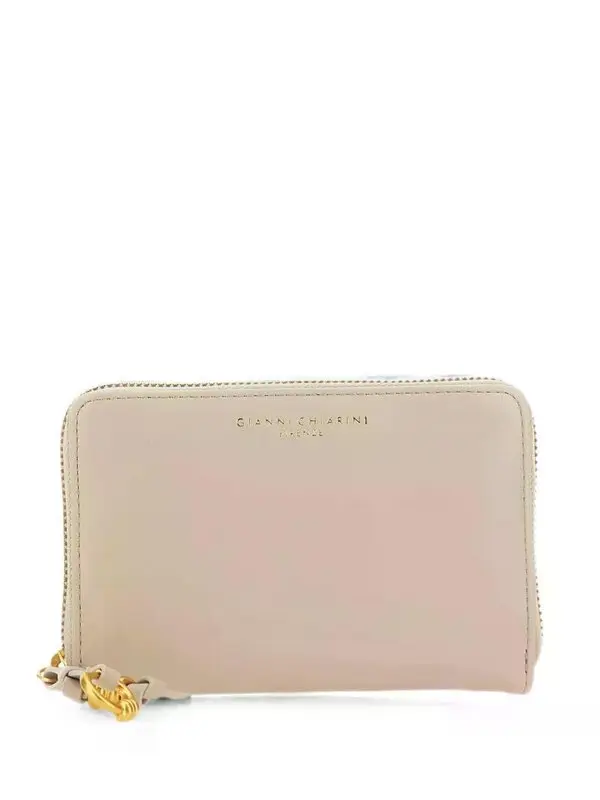 GIANNI CHIARINI Logo-print Leather Wallet