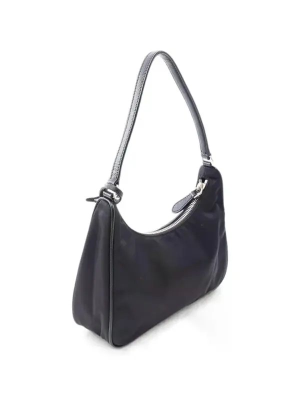 Prada 2010s Re-edition 2005 Re-nylon Shoulder Bag - Black