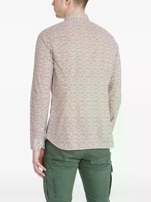 TINTORIA MATTEI 954 Geometric-print Shirt