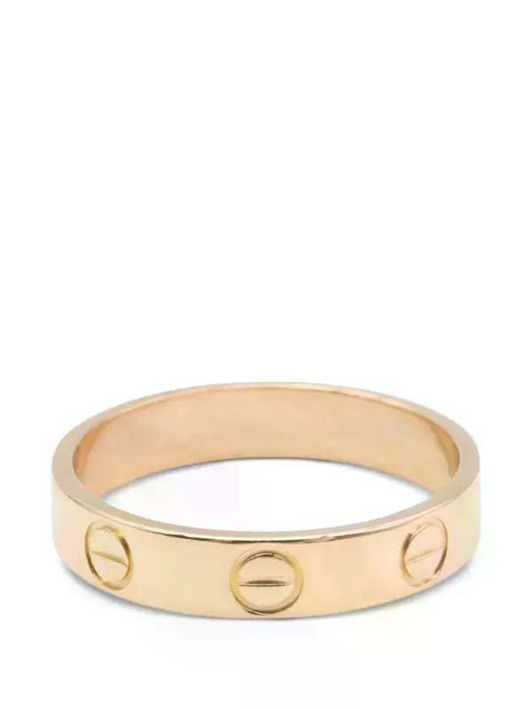 Cartier 18k Rose Gold Love Ring - Pink