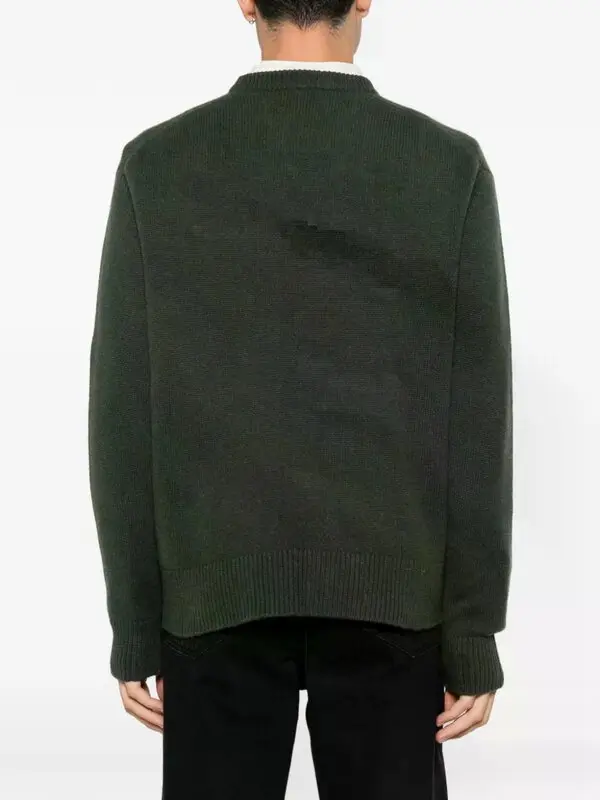 DIANA STUDIO Ribbed-trim Crew-neck Sweater