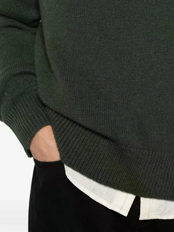 DIANA STUDIO Ribbed-trim Crew-neck Sweater