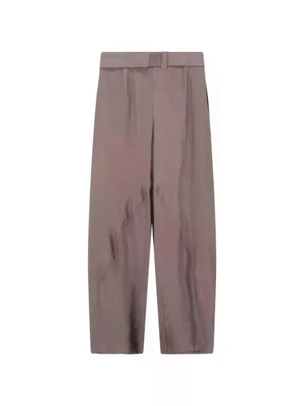 8PM Belted Pleated Trousers