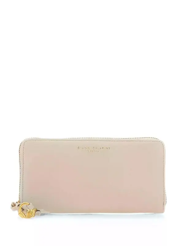 GIANNI CHIARINI Logo-print Leather Wallet